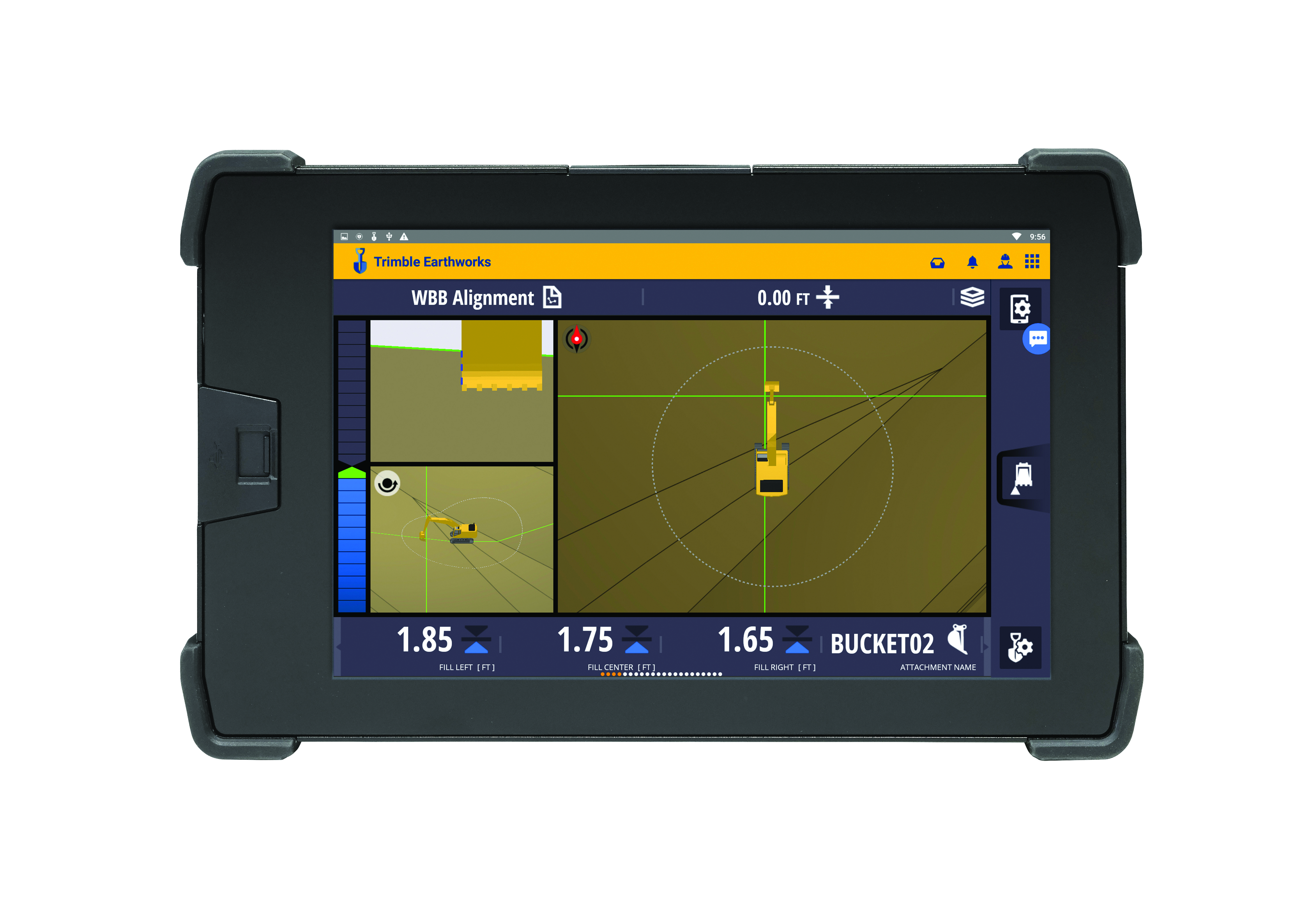 Staad groep - Trimble Earthworks cabkit